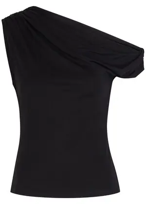 REFORMATION Asymmetric Top - Black