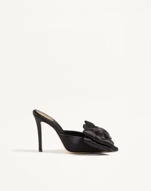 Valentino Garavani Yolande Satin Mule - Black