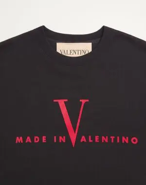 Valentino Garavani Crewneck Sweatshirt With Printed Logo