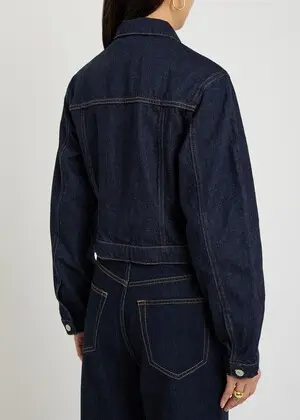 REFORMATION Knightly Panelled Denim Jacket
