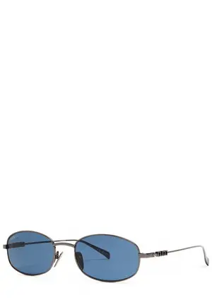 Gucci Oval-frame Sunglasses