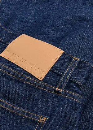 B Sides Slim Lasso Barrel-leg Jeans