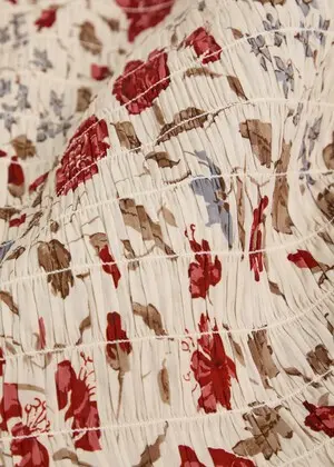 REFORMATION Aggie Floral-print Top