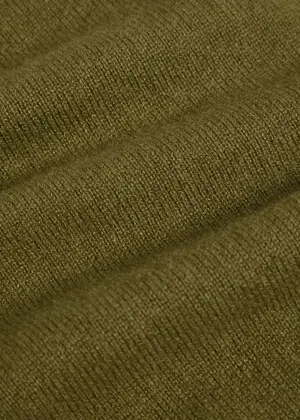 REFORMATION Jett Cashmere Top - Green