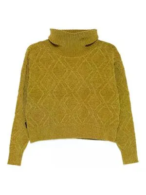 RRD - ROBERTO RICCI DESIGN Diamond-knit High-neck Sweater