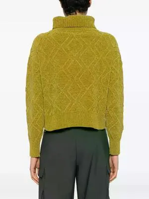 RRD - ROBERTO RICCI DESIGN Diamond-knit High-neck Sweater