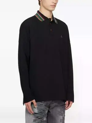 VIVIENNE WESTWOOD Orb Long-sleeve Polo Shirt