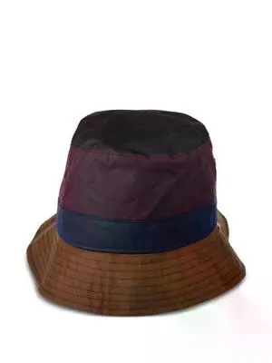 Paul Smith Panelled Bucket Hat - Brown