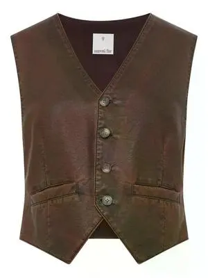 UNREAL FUR Buttoned Waistcoat