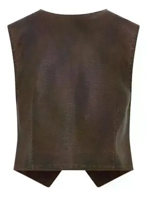 UNREAL FUR Buttoned Waistcoat