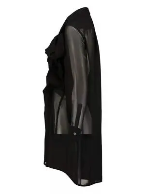 Comme Des Garçons Ruffled Woven Shirt