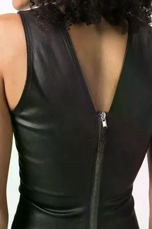 Rick Owens Stretch V-neck Dress