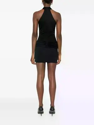 David Koma Embellished Gathered Dress