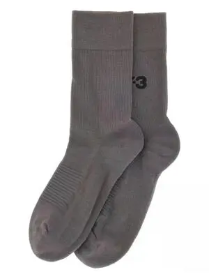Y3 Logo-detail Socks