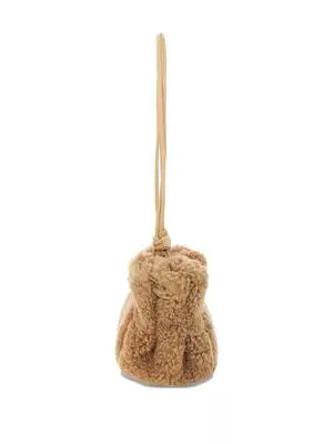 Hereu Shearling Shoulder Bag