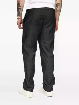 HAMZA Six Drawstring-paneled Jeans