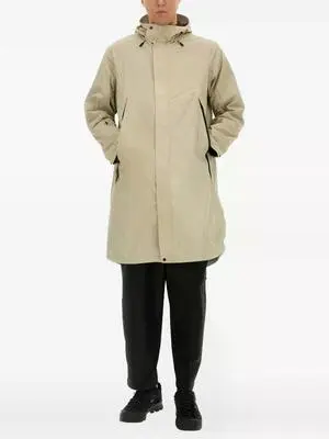 JG1 Zip-fastening Coat - Neutrals