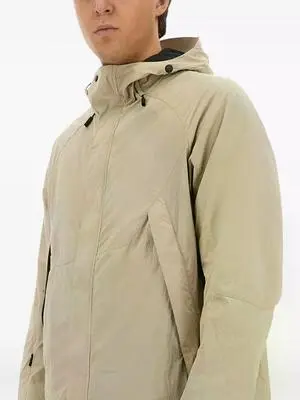 JG1 Zip-fastening Coat - Neutrals