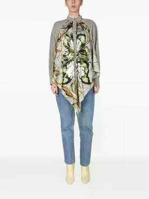 1/OFF PARIS Buttoned Butterfly Top