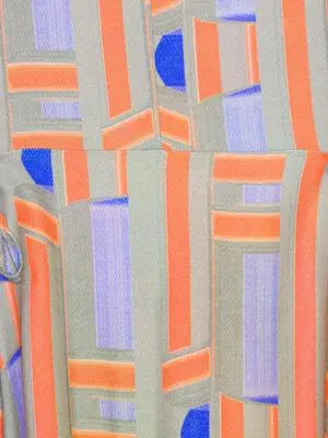 Henrik Vibskov Geometric-pattern Mid-length Dress