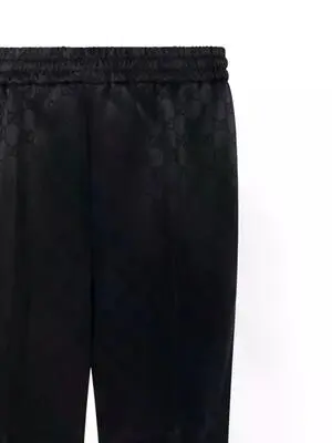 Gucci Monogram-pattern Trousers