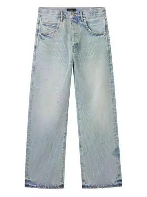 PURPLE BRAND P018 Crystal-embellished Jeans