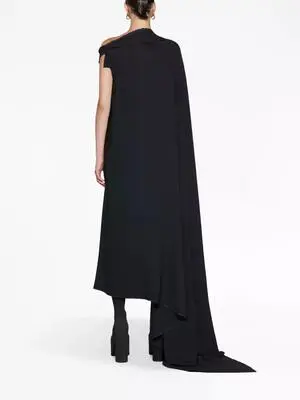 Balenciaga Draped Asymmetric Dress