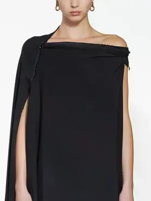 Balenciaga Draped Asymmetric Dress