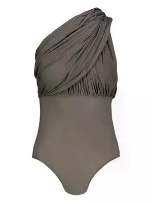 Rick Owens Lido Draped Asymmetric Bodysuit