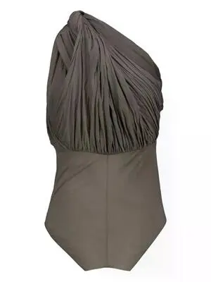 Rick Owens Lido Draped Asymmetric Bodysuit