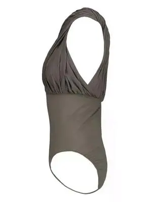 Rick Owens Lido Draped Asymmetric Bodysuit