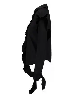 Vetements Ruffled Deconstructed Blouse