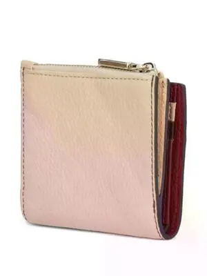 COCCINELLE Striped Zip Wallet