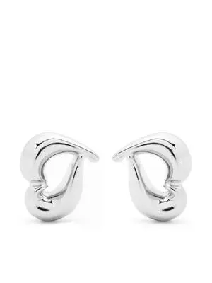 Annelise Michelson Amor Heart Earrings - Silver