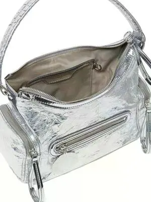 Stella McCartney Dartmoor Zip Pocket Tote Bag - Silver