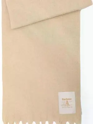 Barbour Ellison Fringed-detail Scarf