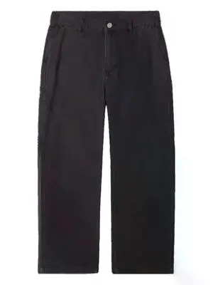 Obey Faded-wash Trousers