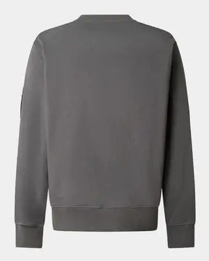 Moose Knuckles Hartsfield Cotton Terry Crewneck Sweater - Cement
