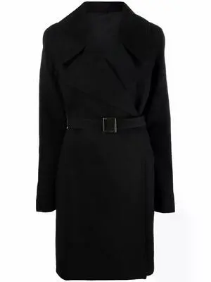 Rick Owens Straight Hem Coats For Women
