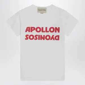 Valentino Garavani T-shirt With Apollon/dionysus Print - White