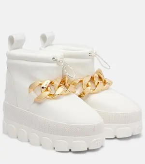 Goldbergh Champy Chain-detail Snow Boots - White
