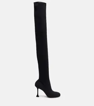 Amina Muaddi Veneda 95 Over-the-knee Boots