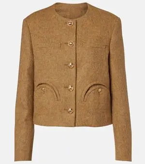 BLAZÉ MILANO Shamo Virgin Wool Tweed Jacket