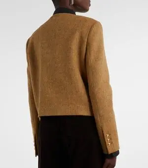 BLAZÉ MILANO Shamo Virgin Wool Tweed Jacket