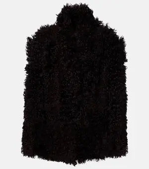 Nour Hammour Amara Shearling Coat