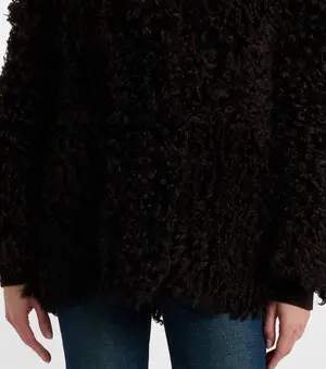Nour Hammour Amara Shearling Coat