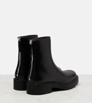 THE ROW Nobilis Ankle Boots - Black