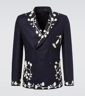 Men's Embroidered Blazers