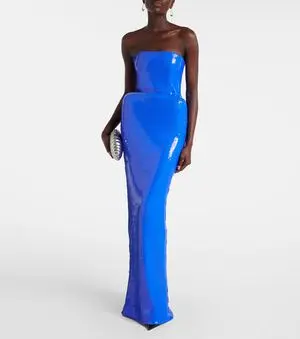 David Koma Sequined Gown