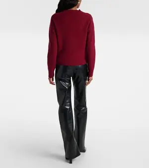 AGOLDE Kick Bootcut Trousers - Black